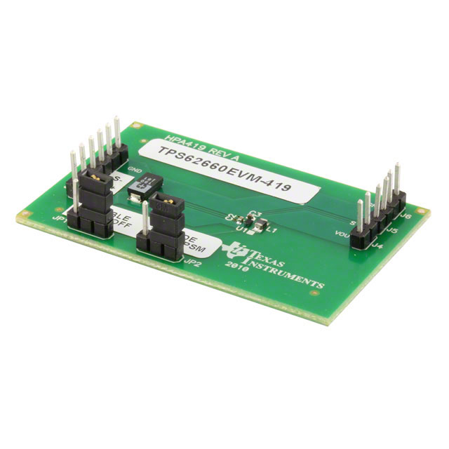 TPS62660EVM-419 Texas Instruments | Placas de desarrollo, kits, programadores | DigiKey